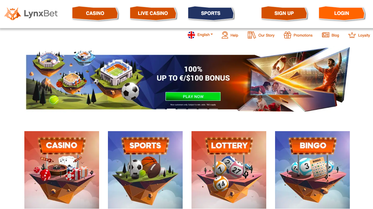 LynxBet | Crypto Friendly Casino | Sportsbook - Krypto-Oddsen